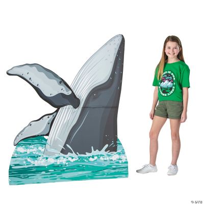 44" x 54" Great North VBS Whale Cardboard Cutout Stand-Up | Oriental ...