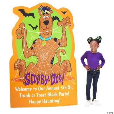 67 1/2" Personalized Halloween Scooby-Doo!™ Cardboard Cutout Stand-Up ...