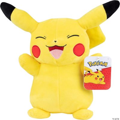 Pokémon Happy Pikachu Plush Stuffed Animal Toy - Large 12" - Officially ...