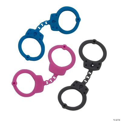 3 1/4" Mini Stretchy Silicone Handcuffs - 12 Pc. | Oriental Trading