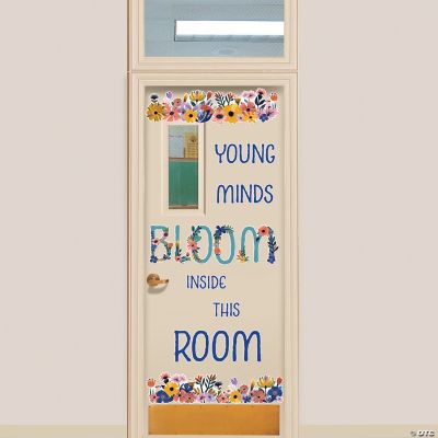 Young Minds Bloom Inside this Room Classroom Door Decorating Kit - 33 ...