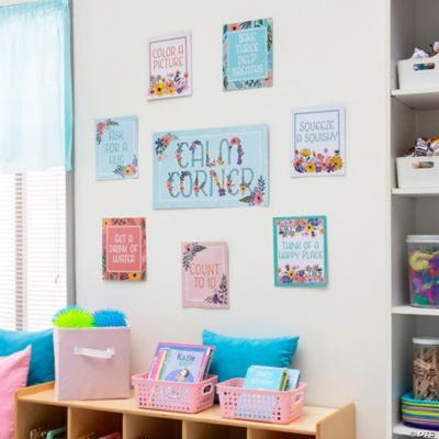 Growing Minds Classroom Calm Corner Mini Bulletin Board Set - 8 Pc ...