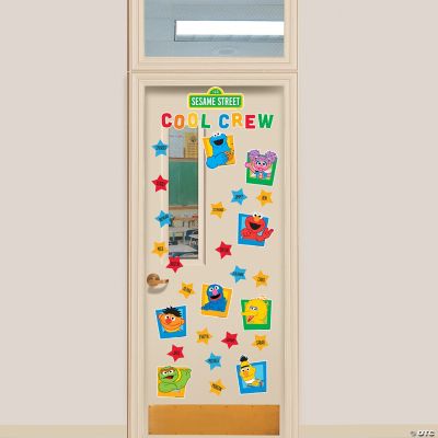 Sesame Street® Cool Crew Classroom Door Decorating Kit - 5 Pc ...