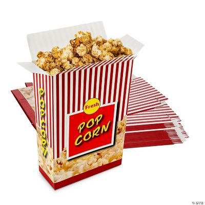 MT Products Popcorn Boxes #2 - 1 oz Colorful Popcorn Buckets - Pack of ...
