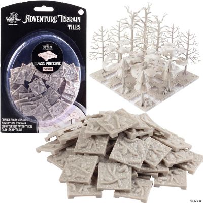 Monster Adventure Terrain- 50pc Grass Pinecone Tile Expansion Pack ...
