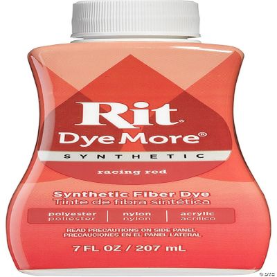 Rit Dye More Synthetic 7oz-Racing Red | Oriental Trading