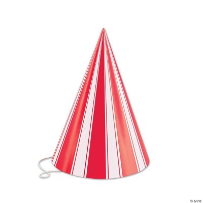 Beistle - Striped Cone Hat - 144 Pack | Oriental Trading