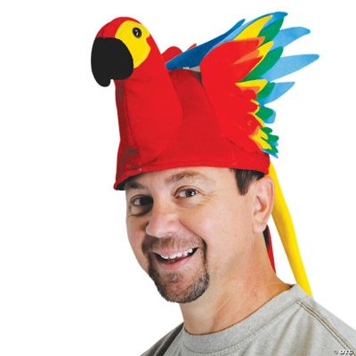 Beistle - Plush Parrot Hat - 6 Pack | Oriental Trading