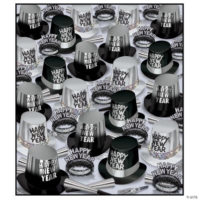 Beistle - The Great New Year Assorted for 300 - Silver - 1 Pack