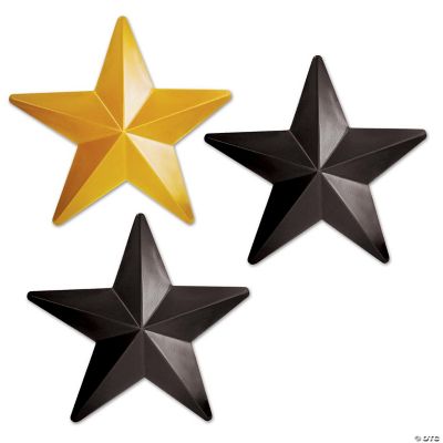 Beistle - Plastic Stars - 12 Pack | Oriental Trading