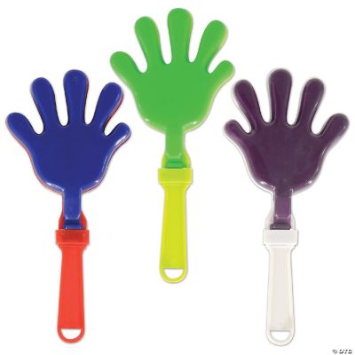 Beistle - Hand Clappers - 12 Pack | Oriental Trading