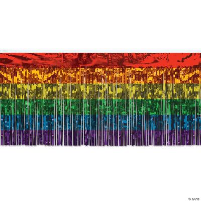 Beistle - Pkgd 1-Ply Metallic Table Skirting - Multicolor - 6 Pack ...