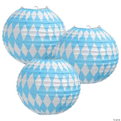 Beistle - Oktoberfest Paper Lanterns - 6 Pack | Oriental Trading