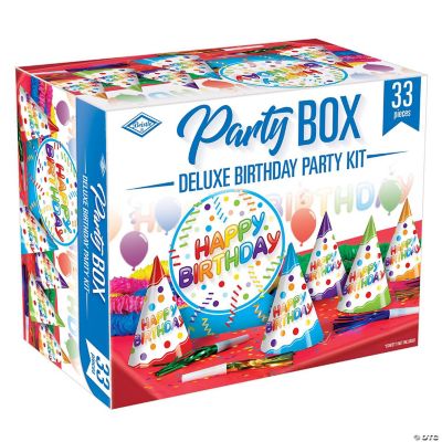 Beistle - Deluxe Birthday Party Box - 6 Pack | Oriental Trading