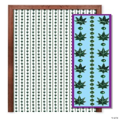 Beistle - Weed Bead Curtain - 1 Pack | Oriental Trading