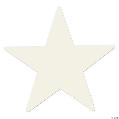 Beistle - Foil Star Cutout - White - 36 Pack | Oriental Trading