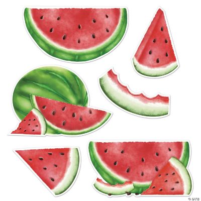 Beistle - Watermelon Cutouts - 12 Pack | Oriental Trading