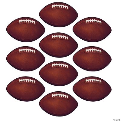 Beistle - Mini Football Cutouts - 24 Pack | Oriental Trading