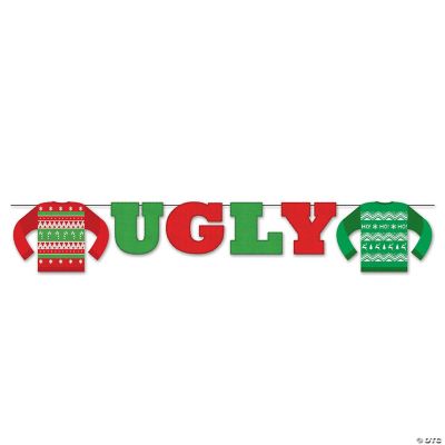 Beistle - Ugly Sweater Streamer - 12 Pack | Oriental Trading