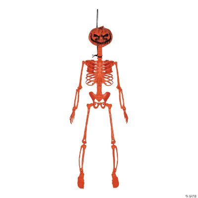 Beistle - Plastic Pumpkin Skeleton - 6 Pack