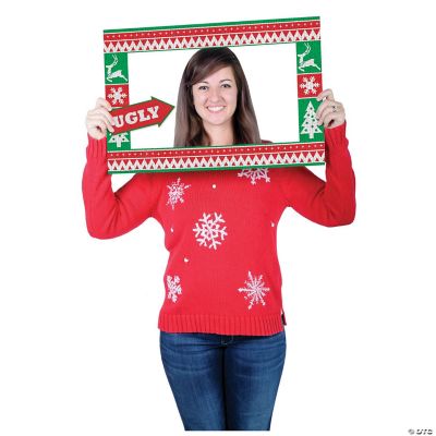 Beistle - Ugly Sweater Photo Fun Frame - 12 Pack | Oriental Trading