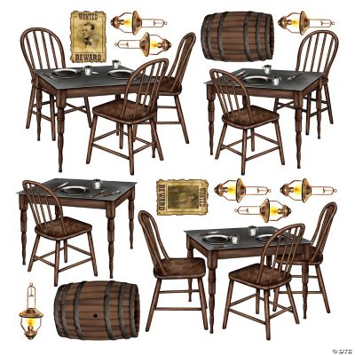 Beistle - Saloon Table Props - 12 Pack | Oriental Trading