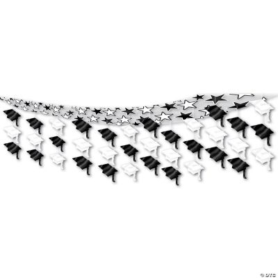 Beistle - Graduate Cap Ceiling Decor - 6 Pack | Oriental Trading