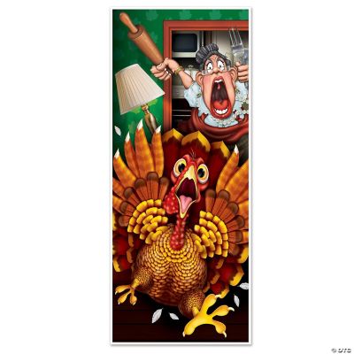 Beistle - Wild Turkey Door Cover - 12 Pack