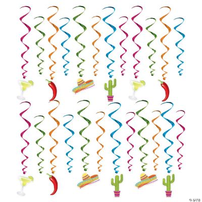 Beistle - Fiesta Whirls - 6 Pack | Oriental Trading
