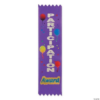 Beistle - Participation Award Value Pack Ribbons - 3 Pack | Oriental ...