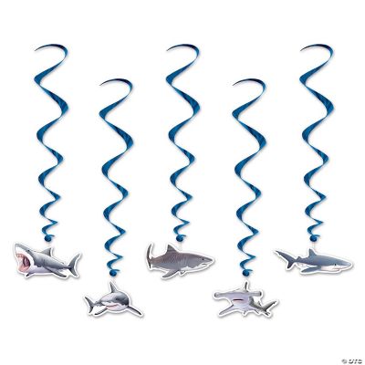 Beistle - Shark Whirls - 6 Pack | Oriental Trading