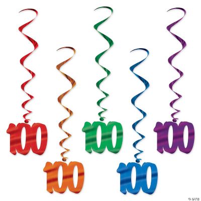 Beistle - "100" Whirls - 6 Pack | Oriental Trading