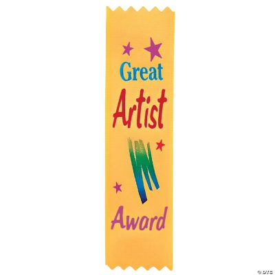 Beistle - Great Artist Award Value Pack Ribbons - 3 Pack | Oriental Trading