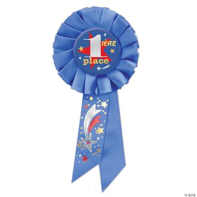Beistle - 1iere Place (1st Place) Rosette - 6 Pack | Oriental Trading