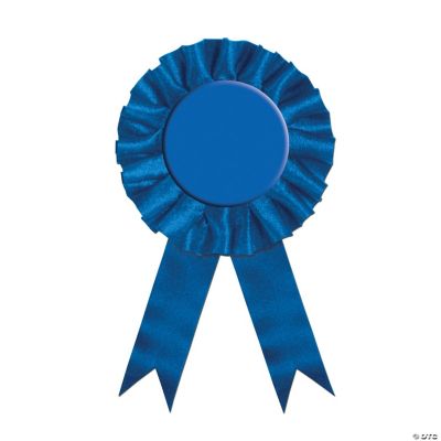Beistle - Award Ribbon - Blue - 6 Pack | Oriental Trading