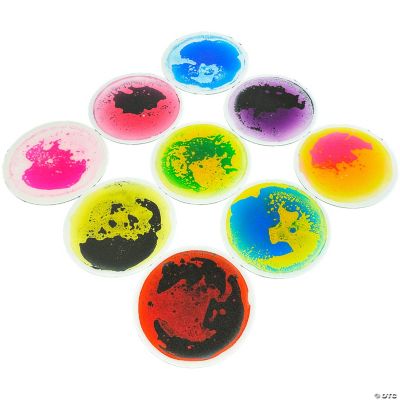 Kore Design Liquid Floor Tiles, Assorted Colors, Disc, 12", Set of 9 ...