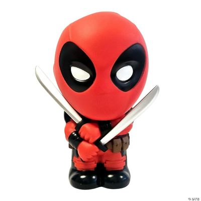 Marvel Deadpool 8 Inch PVC Figural Bank | Oriental Trading
