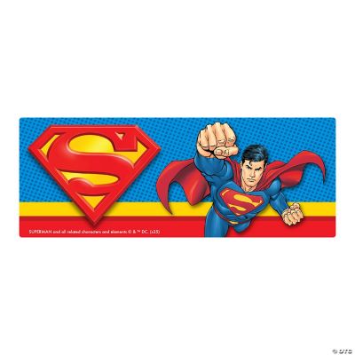 5" x 2" DC Comics Superman™ Party Favor Stickers - 12 Pc. | Oriental ...