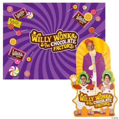 Willy Wonka & the Chocolate Factory™ Party Backdrop Decorating Kit – 2 ...