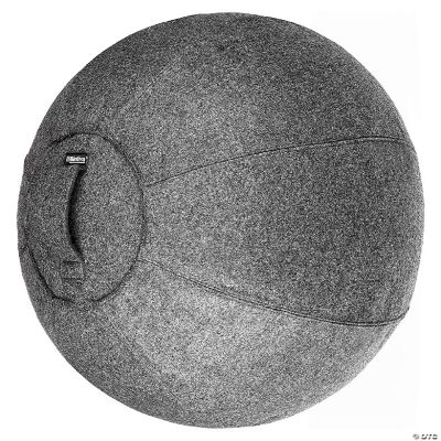 Luxurious Covered 65cm Stability Ball - For Ergonomic Seating, Therapy ...