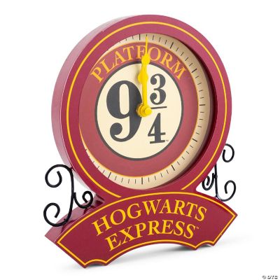 Harry Potter Hogwarts Express Platform 9 3/4 Desk Clock 9 Inches Tall ...