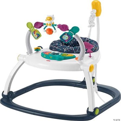 Fisher-Price Baby Bouncer Spacesaver Jumperoo Activity Center with ...