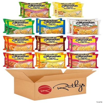 Maruchan Ramen Noodle Soup Variety, 11 Flavors, 3 Ounce, 2 Package each ...