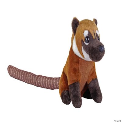 Wild Republic Rainforest Splendors Coati Stuffed Animal, 6 Inches ...