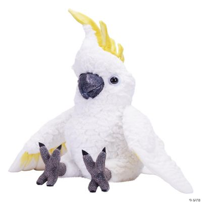 Wild Republic Artist Collection Sulphur Crested Cockatoo Stuffed Animal ...