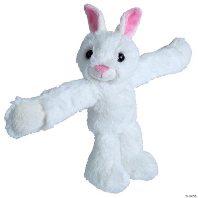Wild Republic Huggers White Bunny Stuffed Animal, 8 Inches | Oriental ...