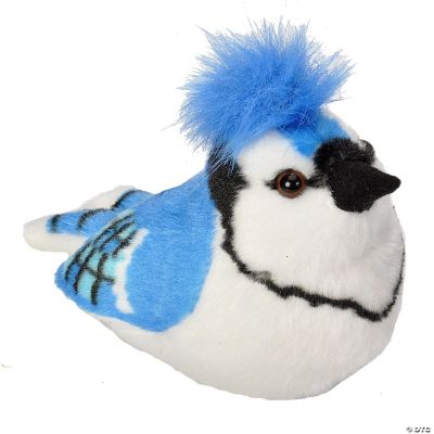 Wild Republic Audubon Bird Blue Jay Stuffed Animal, 5.5 Inches ...