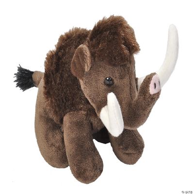 Wild Republic Pocketkins Eco Woolly Mammoth Stuffed Animal, 5 Inches ...