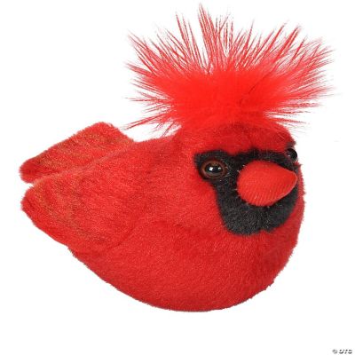Wild Republic Audubon Bird Northern Cardinal Stuffed Animal, 5.5 Inches ...