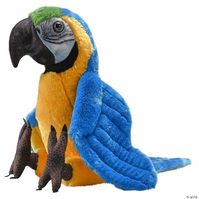 Wild Republic Artist Collection Blue & Yellow Macaw Stuffed Animal, 15 Inches | Oriental Trading